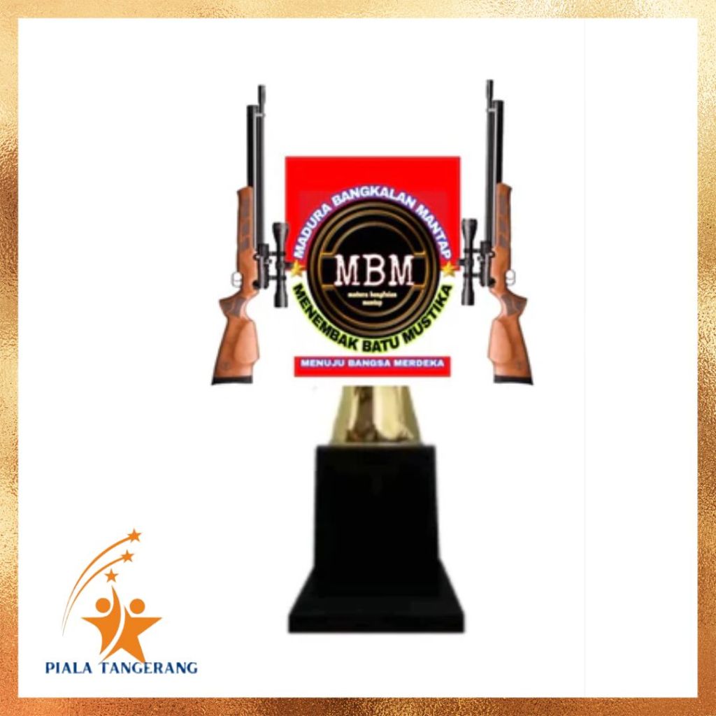 Jual Piala Akrilik Custom dudukan hitam | Shopee Indonesia