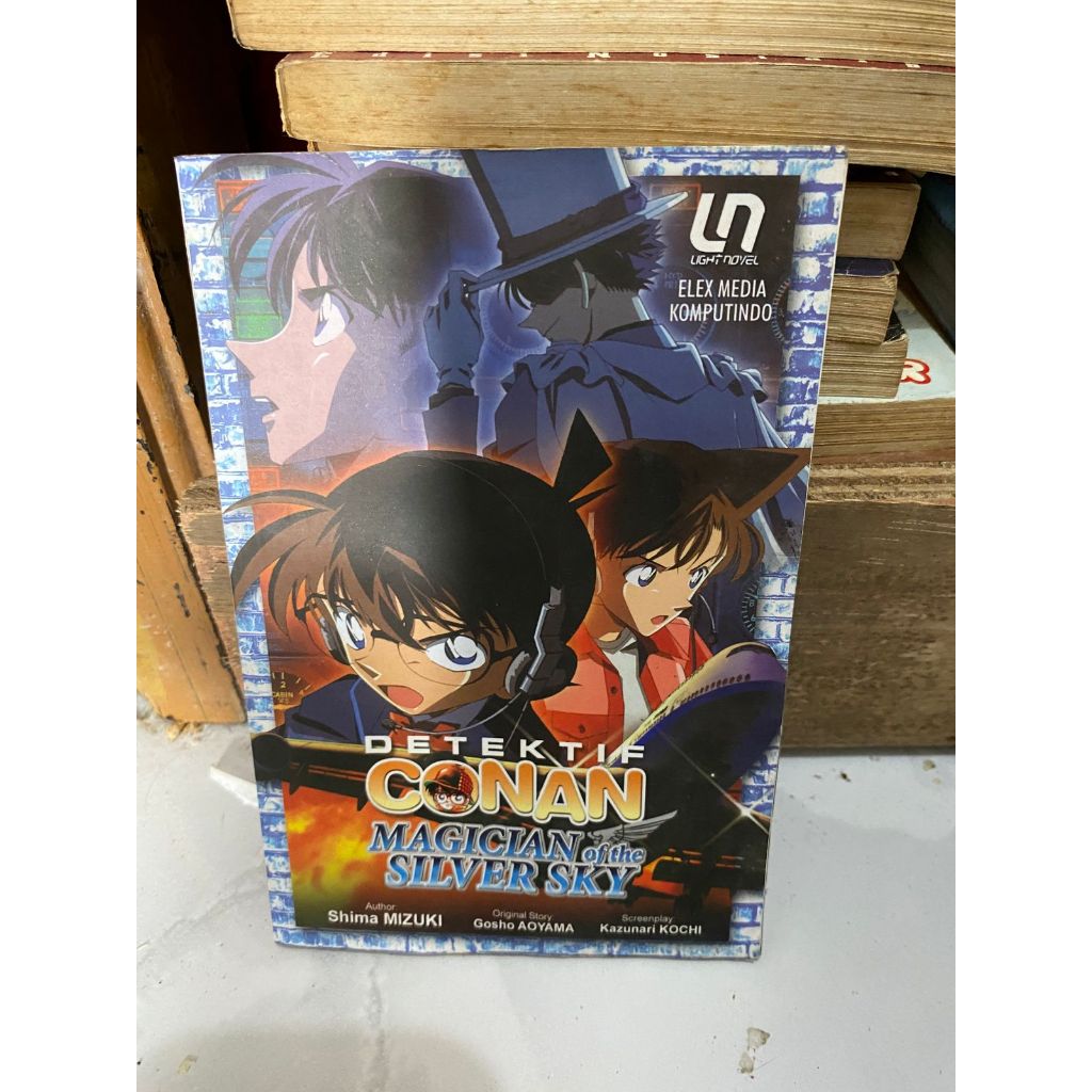 Jual Light novel detektif conan magician of silver sky | Shopee Indonesia