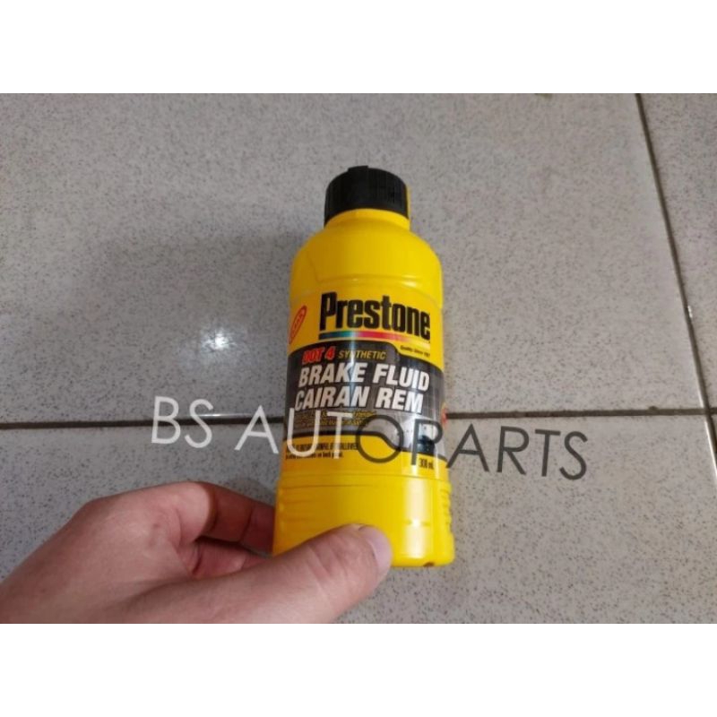 Jual Brake Fluid Minyak Rem Prestone Dot4 Dot 4 Clear ukuran 300ml ...