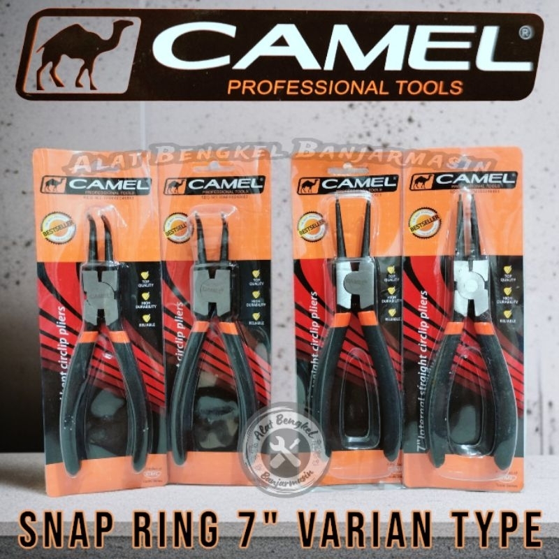 Jual TANG SNAP_RING "CAMEL" 7" VARIAN TYPE ||CIRCLIP PLIERS/TANG ...
