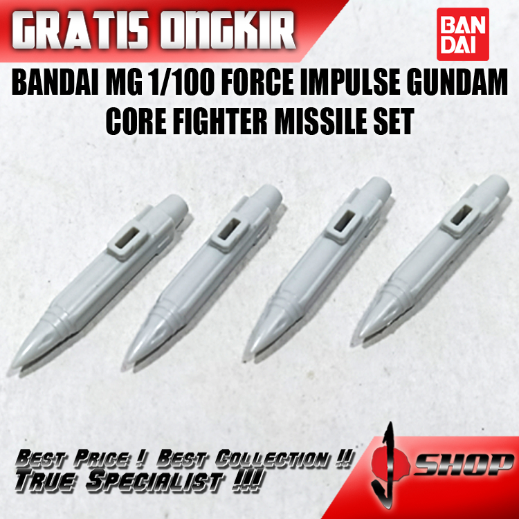 Jual BANDAI MG 1/100 FORCE IMPULSE GUNDAM CORE FIGHTER MISSILE SET ...