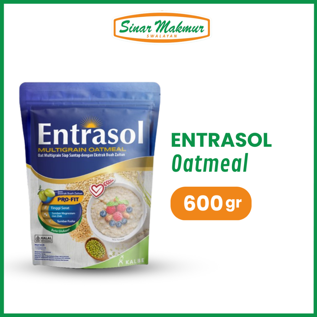 Jual Entrasol Oatmeal Original 180gr/600gr Kemasan pouch | Shopee Indonesia