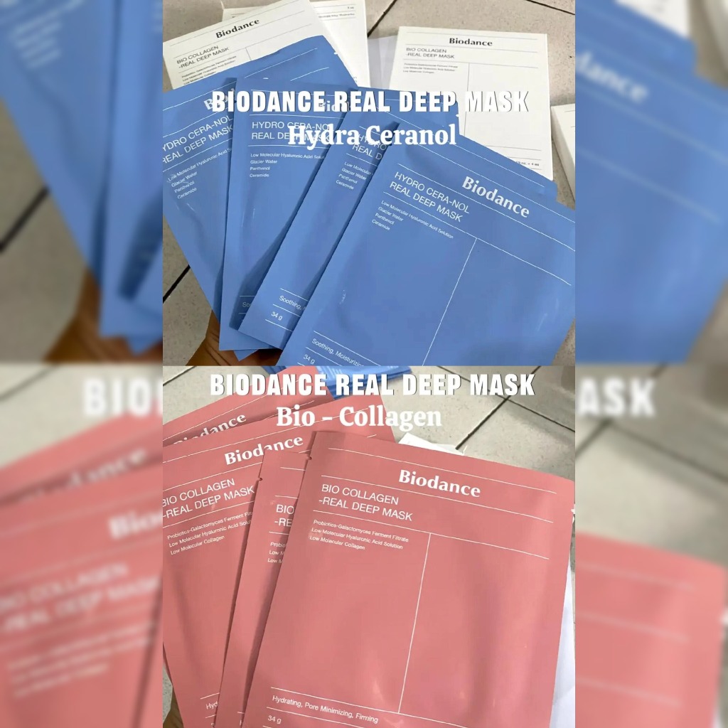 Jual GLAM - BIODANCE Real Deep Mask - Hydro Ceranol - Bio Collagen ...