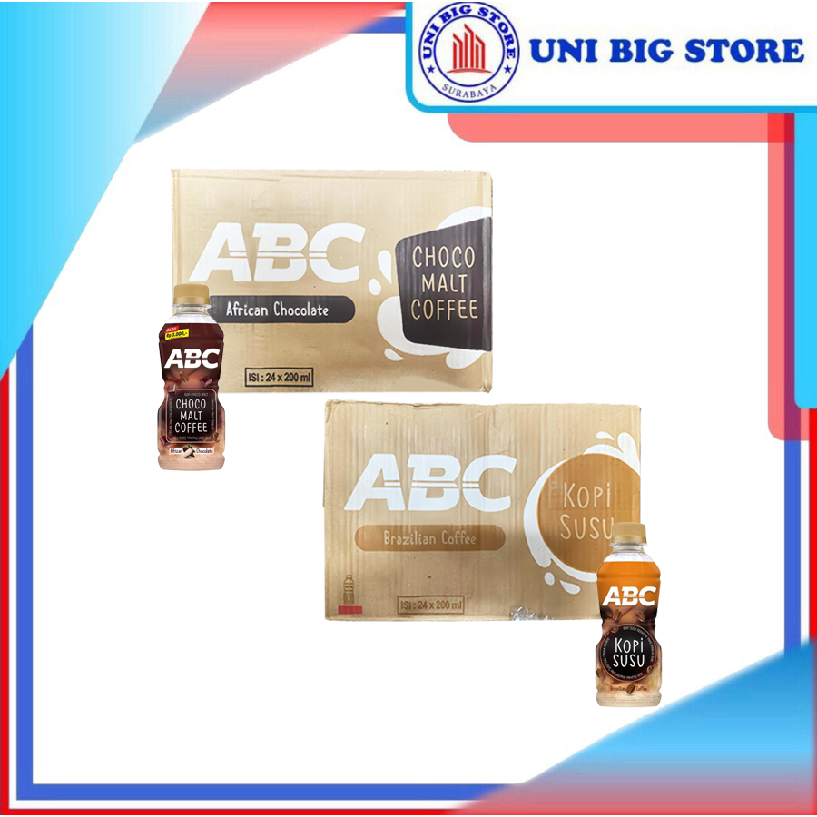 Jual ABC Kopi Susu Brazilian MIlk | Choco Malt African Coffee 200 ml x ...