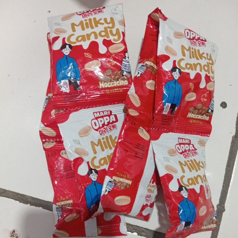 Jual Mari Oppa Milky Candy Moccacino | Shopee Indonesia