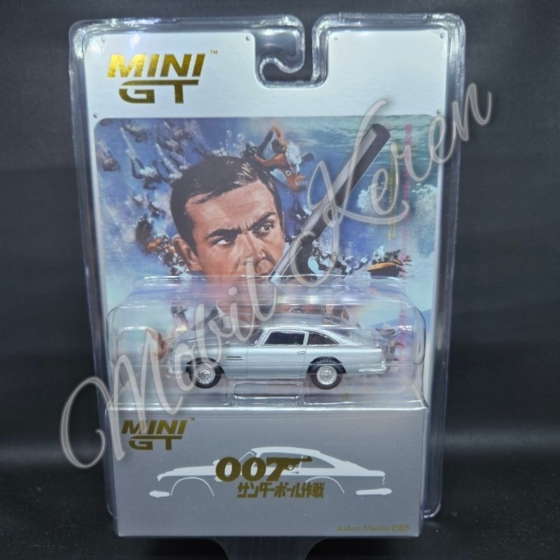 Jual Diecast Mini GT 007 James Bond Thunderball Aston Martin Japanese ...