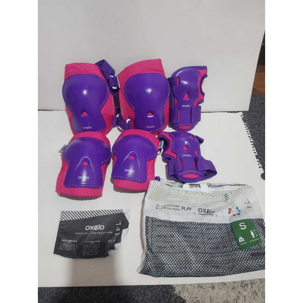 Jual Oxelo dekker protector pelindung tangan kaki scooter inline skate ...