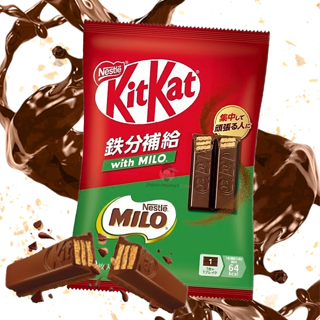 Jual Nestle Kit Kat Milo / Wafer Salut Cokelat 116 Gr | Shopee Indonesia