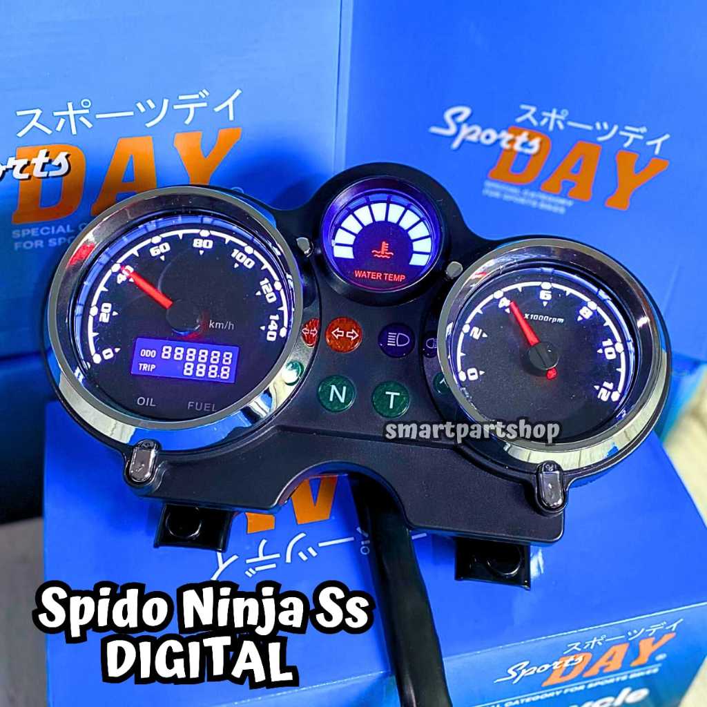 Jual Spidometer Ninja Ss GEN 2 DIGITAL Ninja R Speedometer Ninja Ss ...