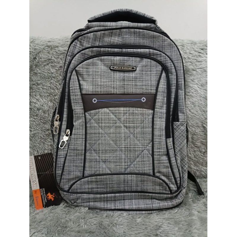 Jual Tas Ransel Kerja Laptop POLO BARENO - Backpack Kantor Kuliah ...