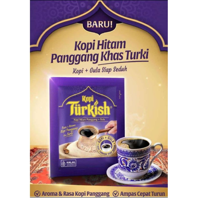 Jual kopi turkish 23 gram isi 10 shacet | Shopee Indonesia
