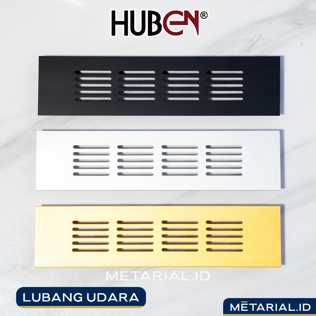 Jual HUBEN LUBANG UDARA ALUMINIUM LUA-50 Kitchen Set - Cabinet Air Vent ...