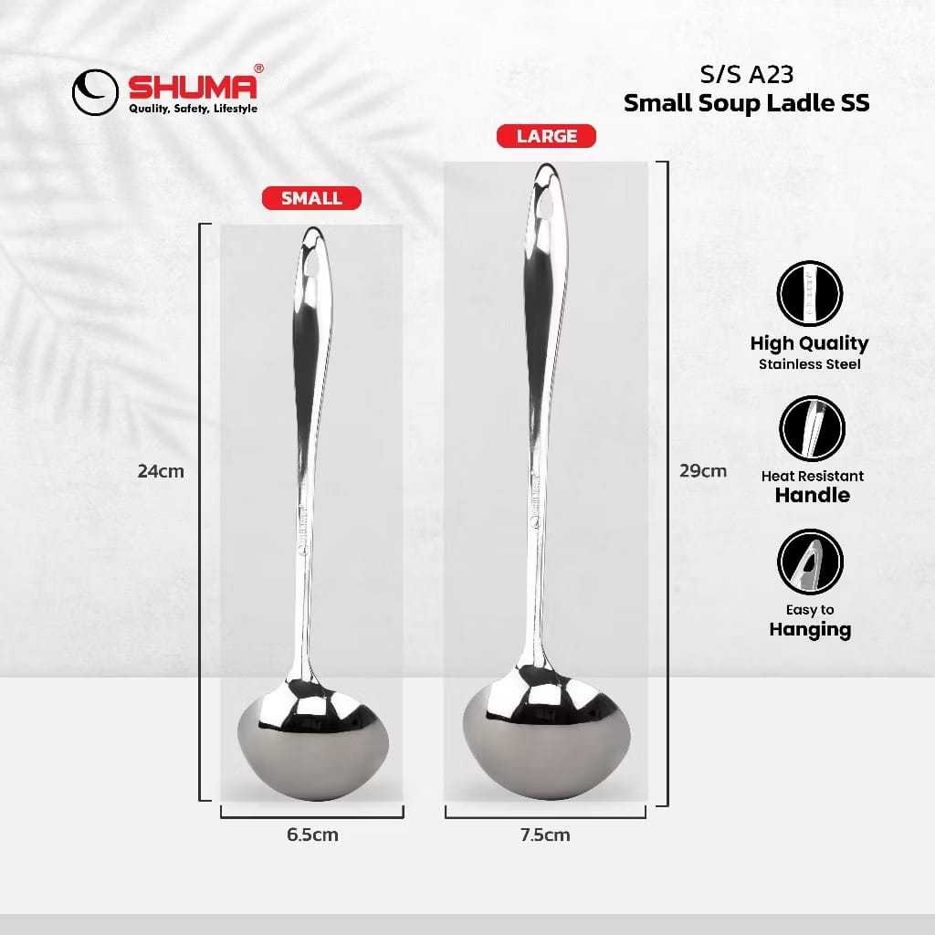 Jual Shuma NEW full Stainless 304 Soup Ladle atau Centong Sayur Alat ...