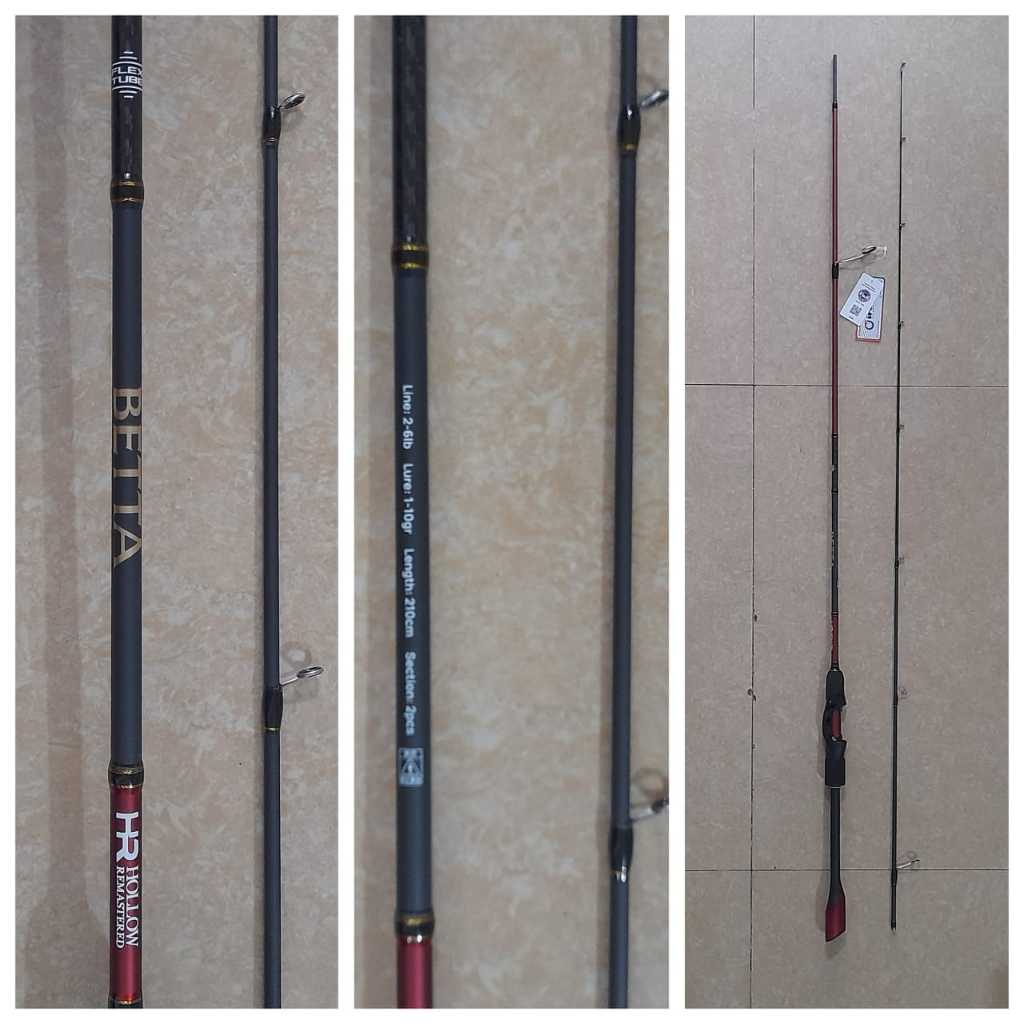 Jual Joran Pancing Ultralight Carbon Solid Iroly Betta / Bengkek Gen II ...