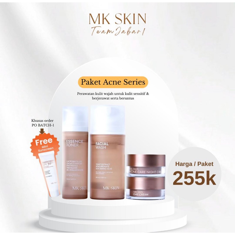 Jual Mk skin Acne jaminan original BPOM (Ready Stock) | Shopee Indonesia