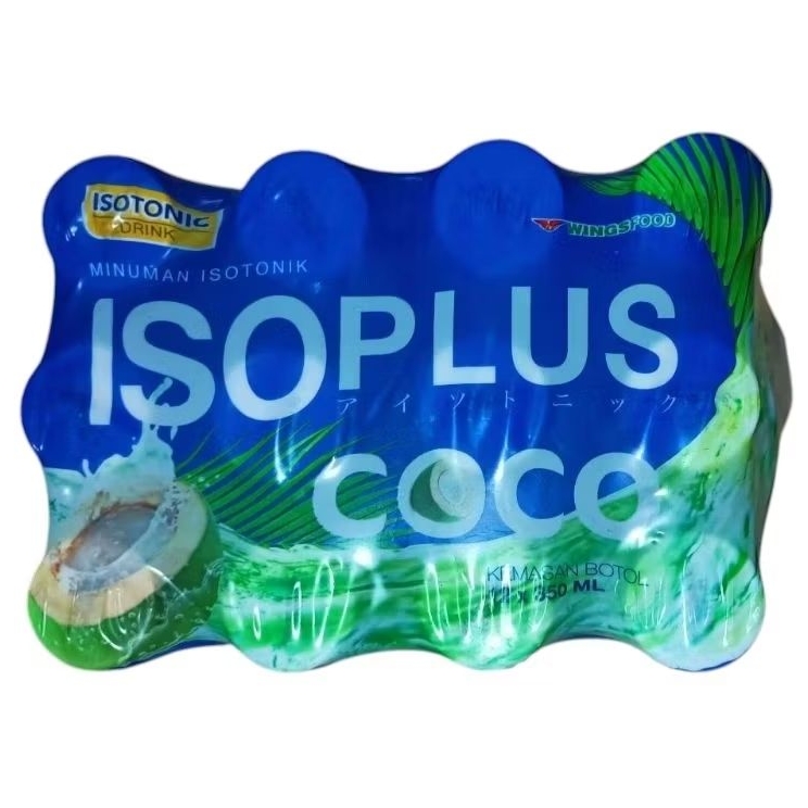 Jual Iso Plus Coco Minuman Isotonik 1 Dus Isi 12pcs × 350ml | Shopee ...