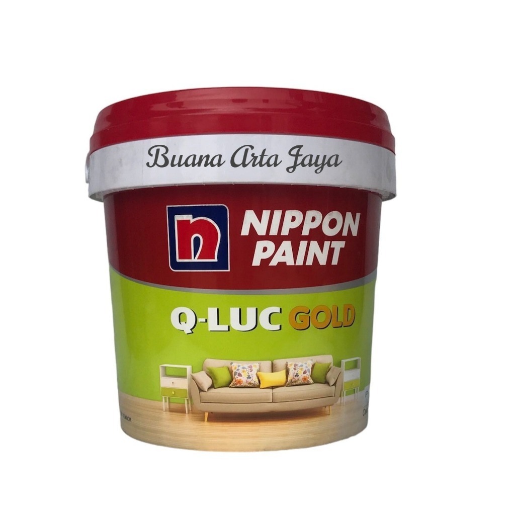 Jual Nippon Qluc Gold Cat Tembok Interior CUSTOM WARNA MEDIUM - 18 kg ...
