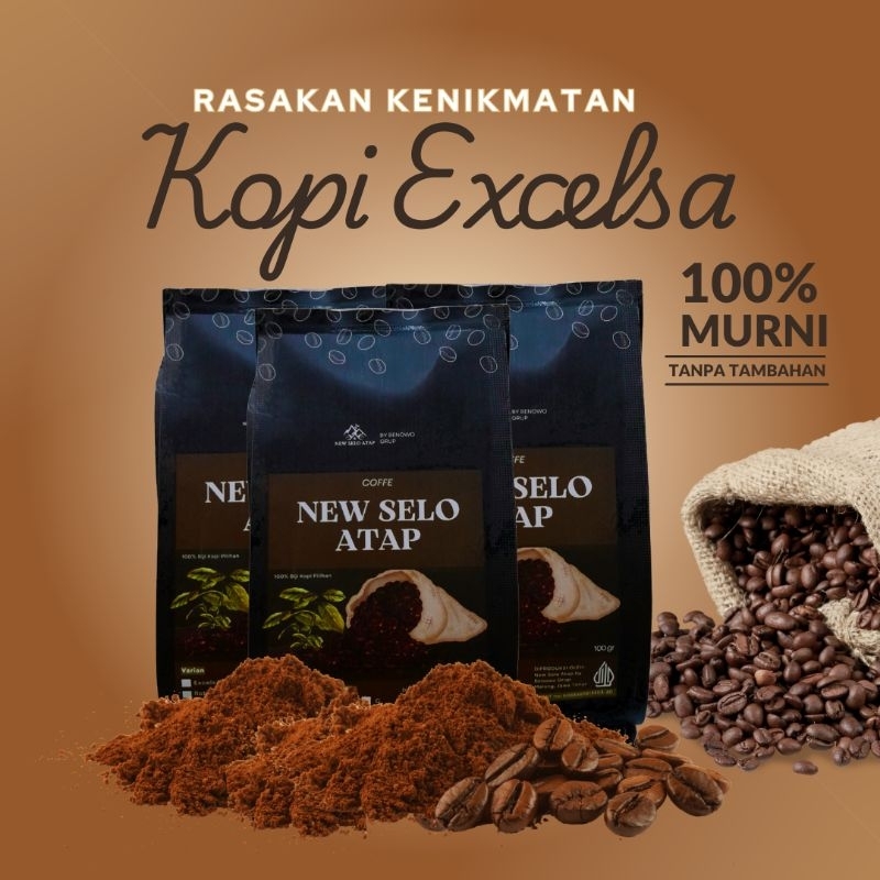 Jual KOPI EXCELSA MURNI BUBUK HALUS - GRADE A - 100% MURNI - KOPI ...