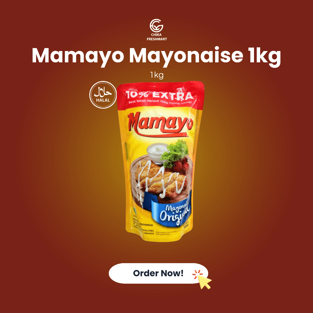 Jual Mamayo Mayonaise 1kg Mayonaise Mamayo Original 500g 200g | Shopee ...
