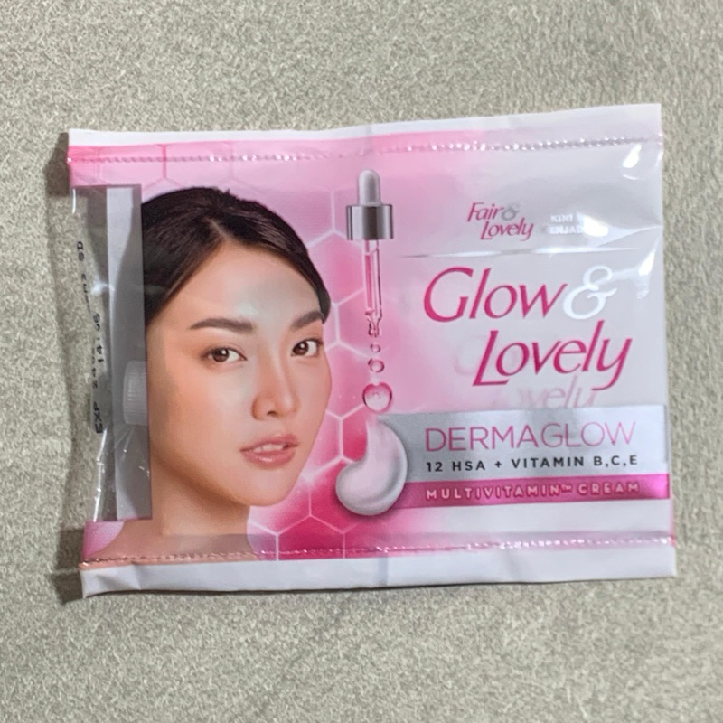 Jual GLOW & LOVELY DERMAGLOW 12 HSA + VITAMIN B,C,E MULTIVITAMIN CREAM ...