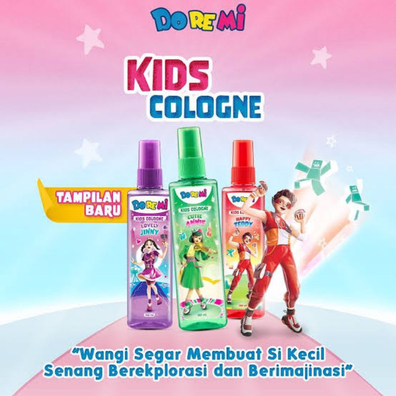 Jual Parfum Doremi Kids Cologne Happy Teddy Minyak Wangi Anak Parfum ...