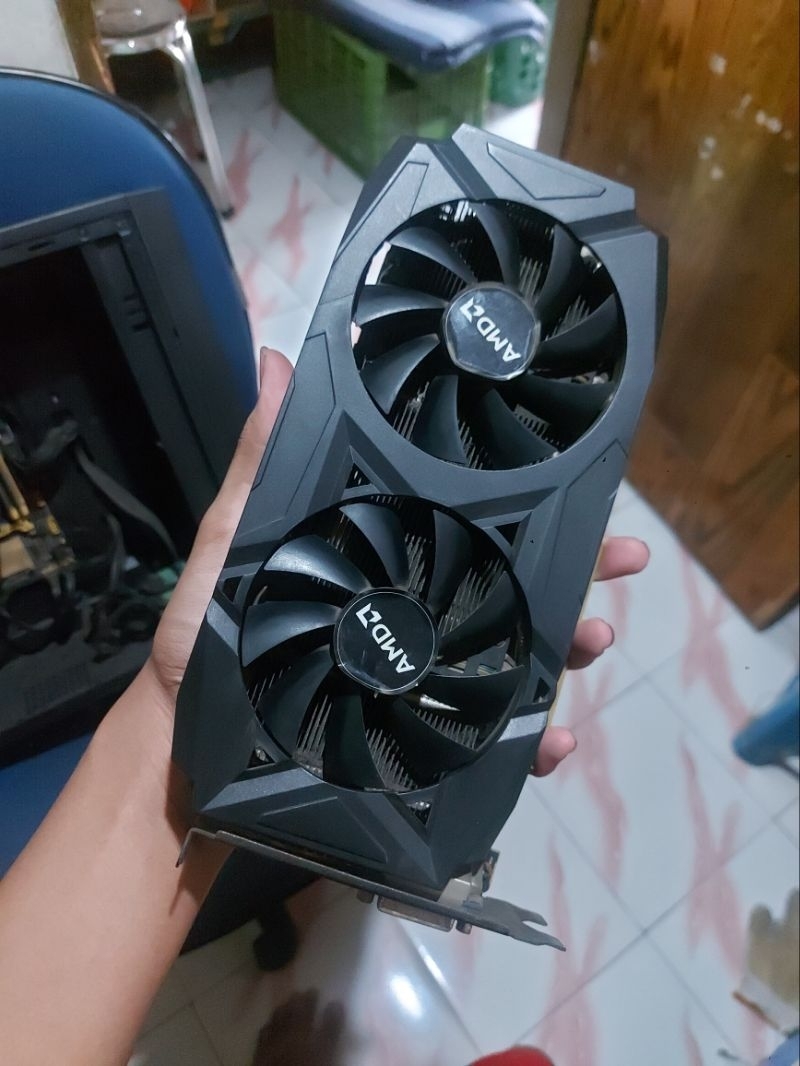 Jual PowerColor RX 580 4GB BACA DESKRIPSI | Shopee Indonesia