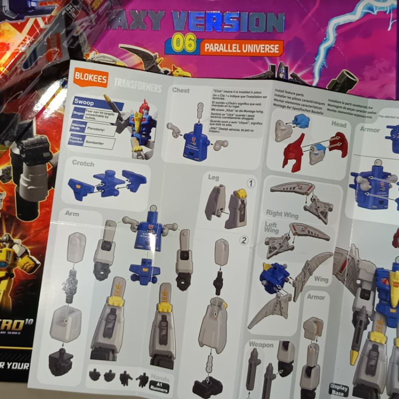 Jual Blokees Transformers GV06 - Swoop Robot | Shopee Indonesia