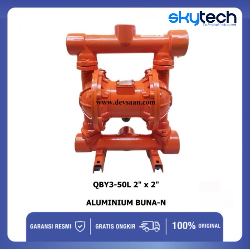 Jual Diaphragm Pump 2" QBY3-50L-ALB Pompa Diafragma QBY | Shopee Indonesia
