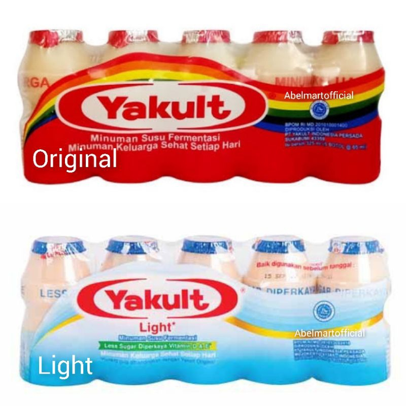 Jual Yakult Minuman Probiotik Original / Light / Mangga isi 5s | Shopee Indonesia
