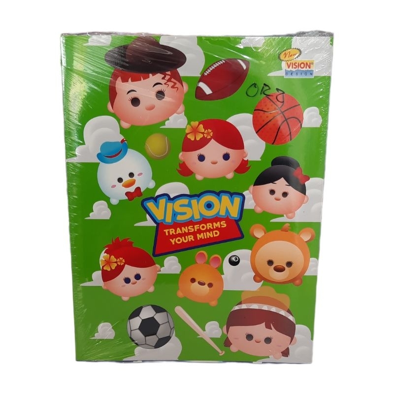Jual VISION BUKU TULIS 32 LEMBAR (1 PAK ISI 10 BUKU) | Shopee Indonesia