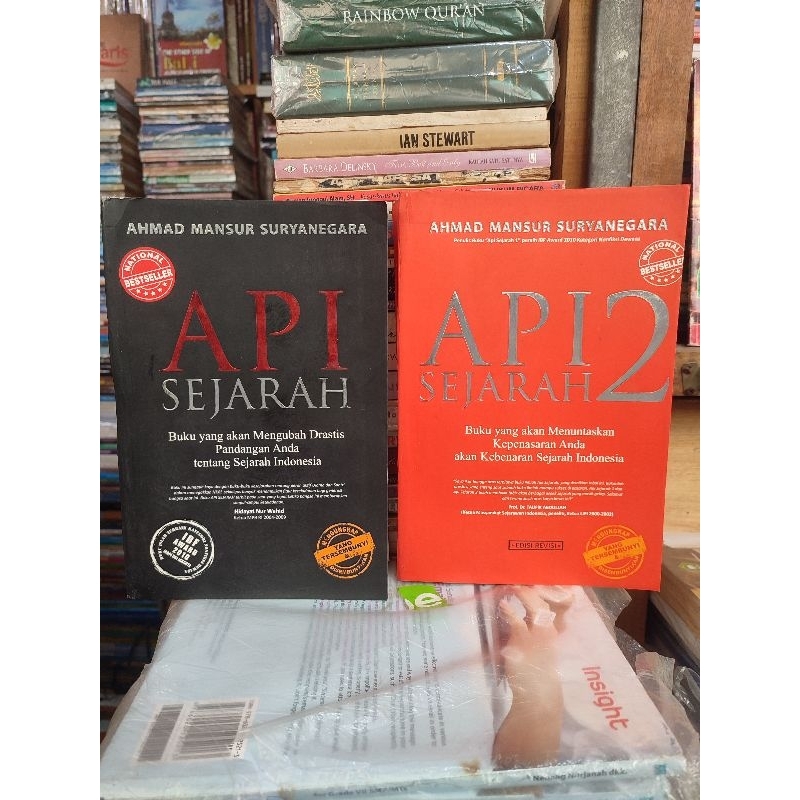 Jual Api sejarah. buku 1 & 2. oleh Ahmad Mansur Suryanegara | Shopee ...