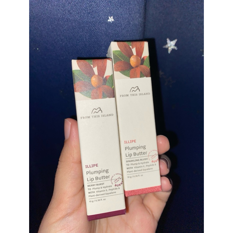 Jual (NEW) From This Island Illipe Plumping Lip Butter Oil ESQA Glow ...