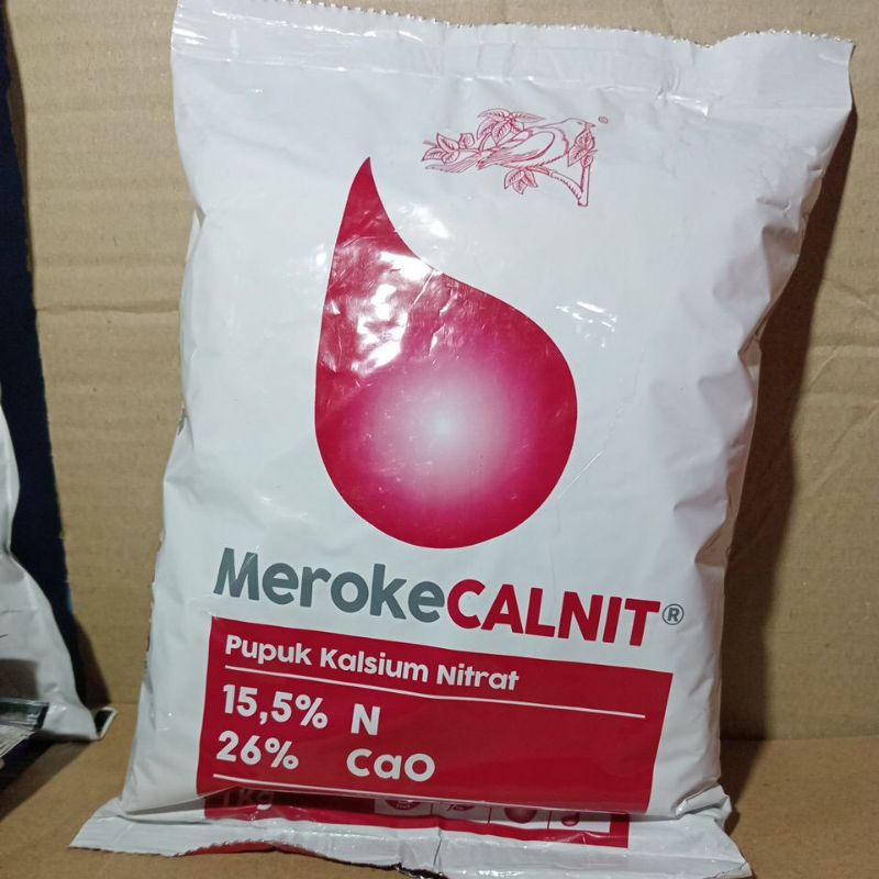 Jual Pupuk Meroke Calnit 1kg Nitrogen 15 persen Calsium 26 persen ...