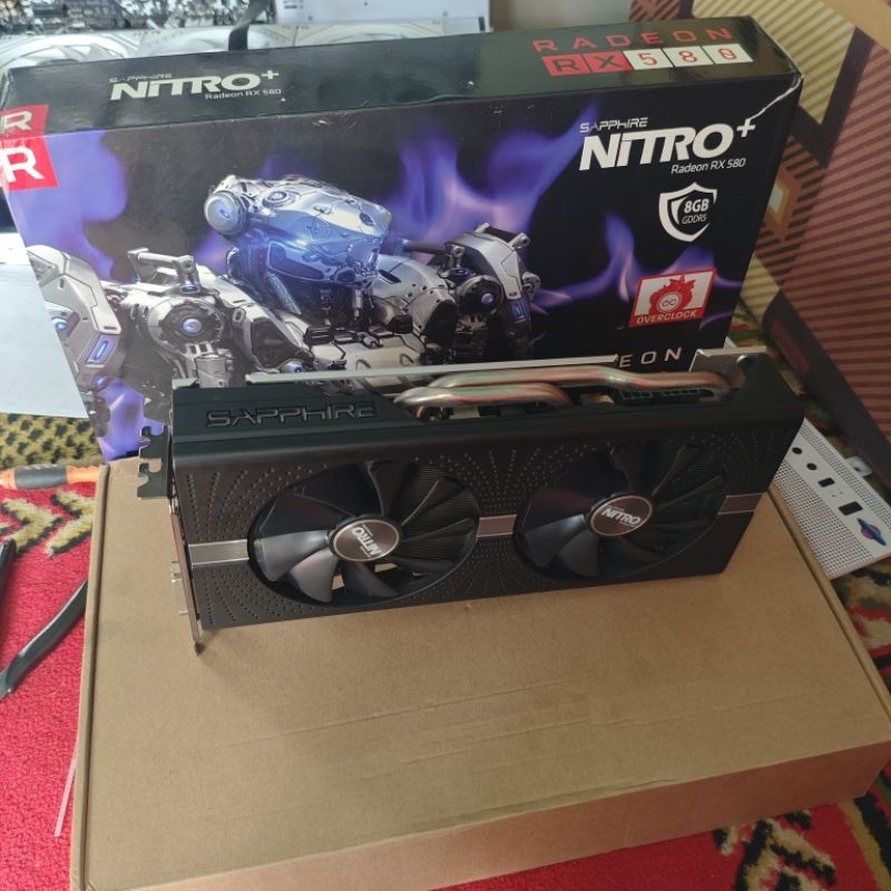 Jual Sapphire Nitro RX 580 8GB | Shopee Indonesia