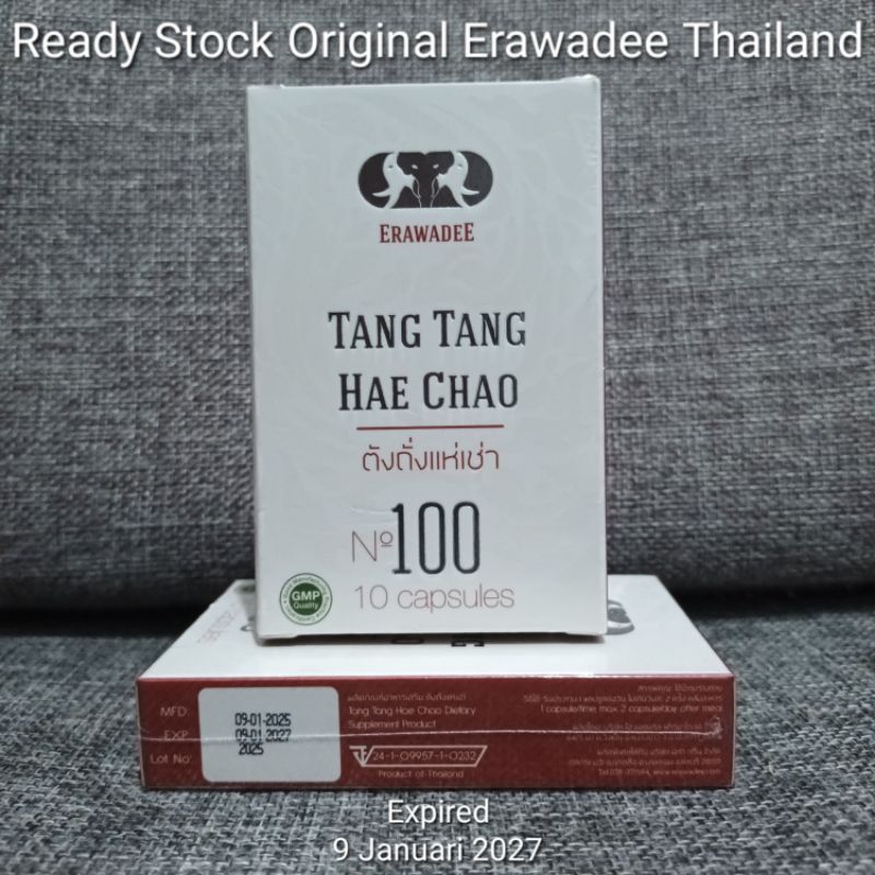 Jual Erawadee Tang Tang Hae Chao No 100 Original Thailand | Shopee ...