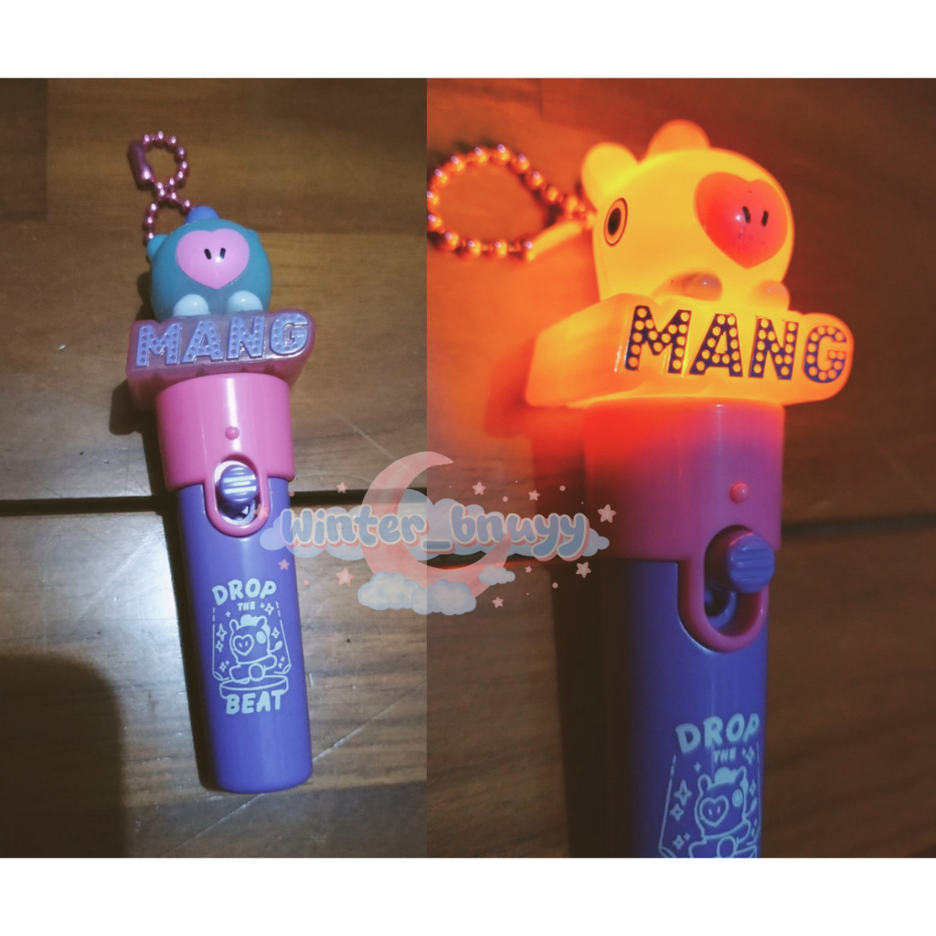 Jual BT21 Mang Lightstick Keychain Shokugan Official Japan | Shopee Indonesia