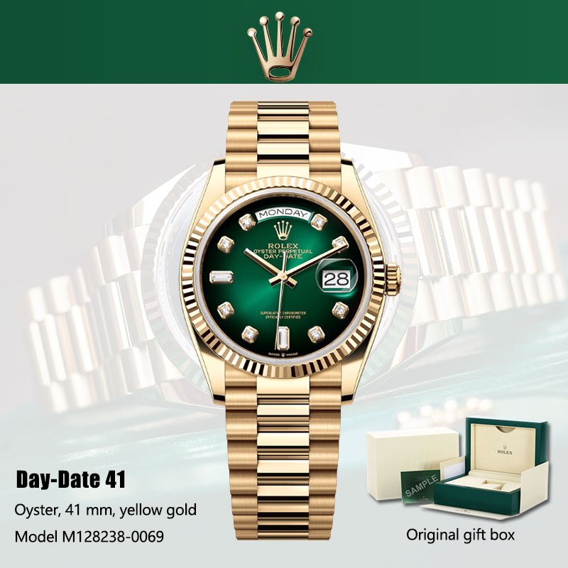 Jual 【Rolex watch】100% original Jam tangan rolex pria Day-Date Series ...