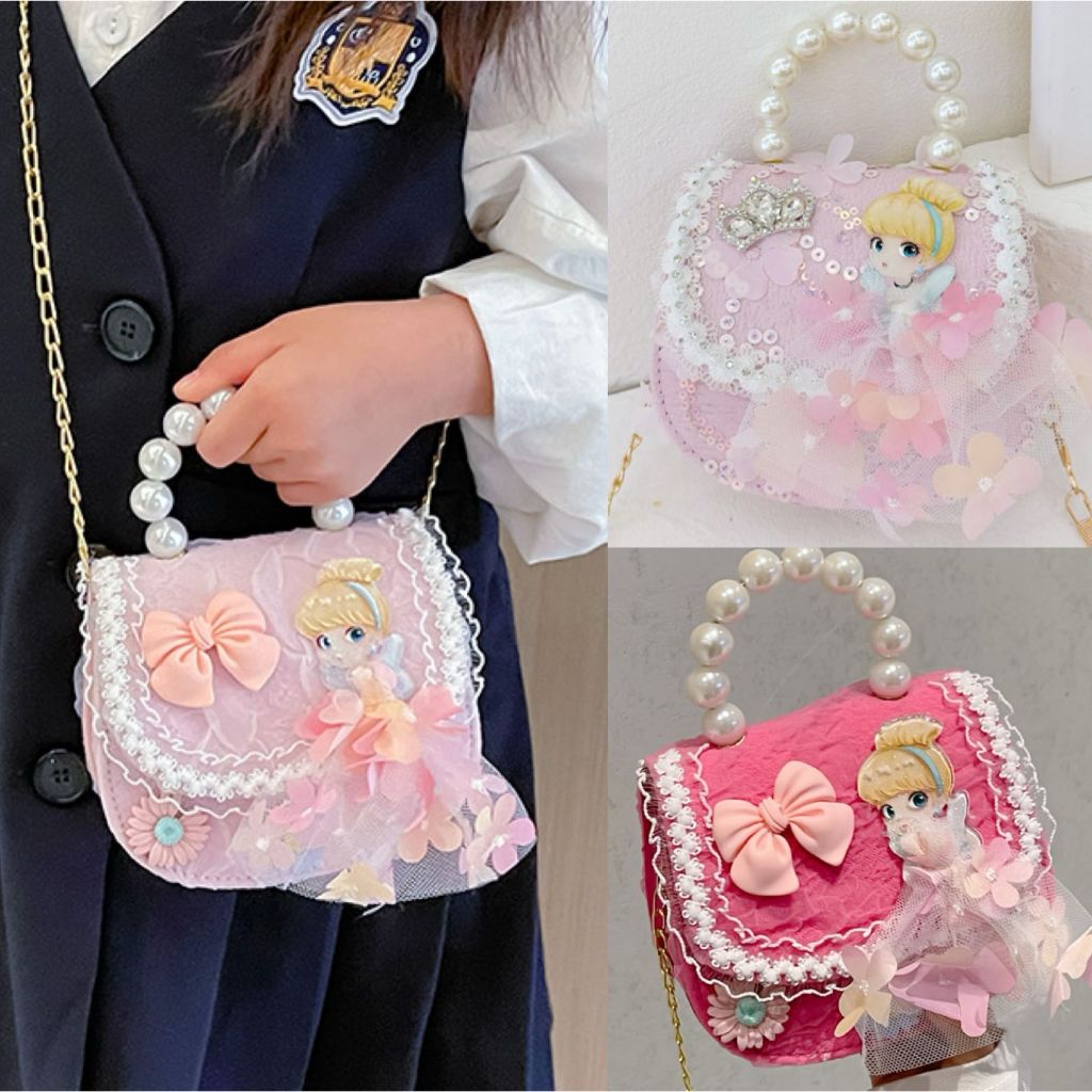 Jual Tas Selempang Anak Model Princess Sling Bag Anak perempuan ...