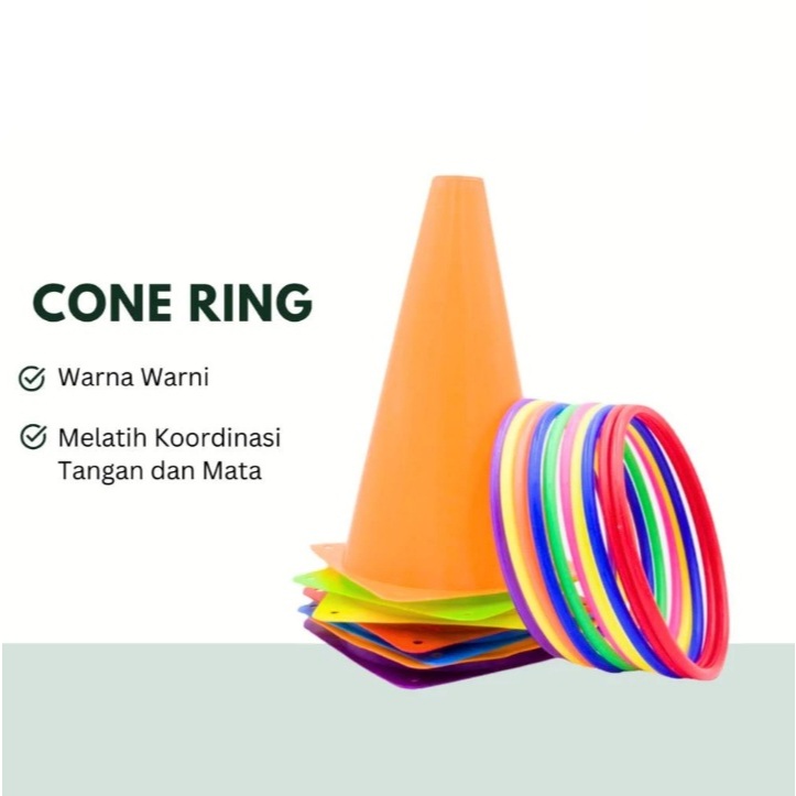 Jual ( BISA COD ) PROMO Mainan Anak BIG Cone Kerucut Plus Ring / Mainan ...