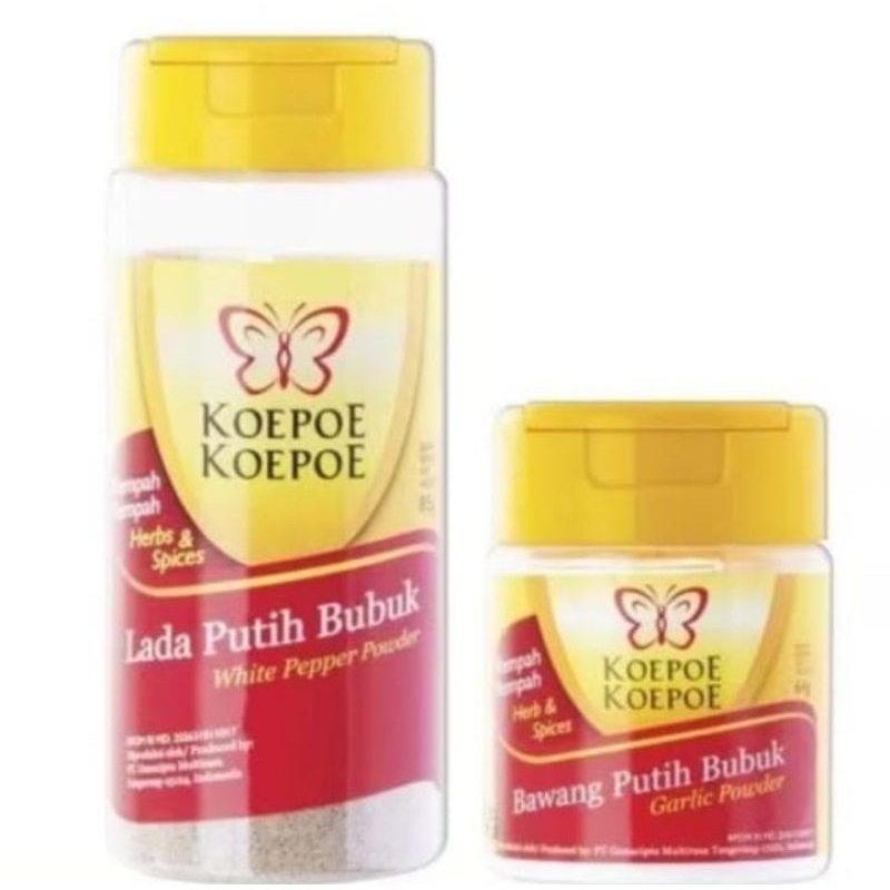 Jual Lada Putih Bubuk 85gr & bawah putih 64gr Koepo-koepo | Shopee ...