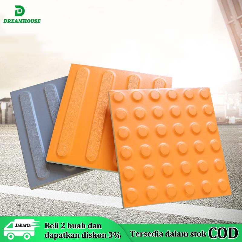 Jual Blind Road Sidewalk 30X30cm Guiding Block Blind Road Sidewalk ...