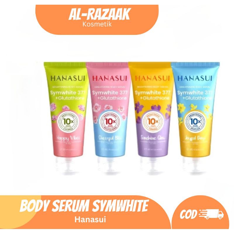 Jual HANASUI Handbody Brightening Body Serum Symwhite | Shopee Indonesia