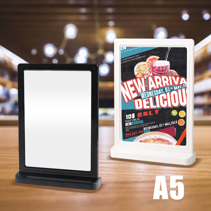 Jual A5 Stand Menu Akrilik - Holder Brosur untuk Cafe Rumah Makan Sign ...