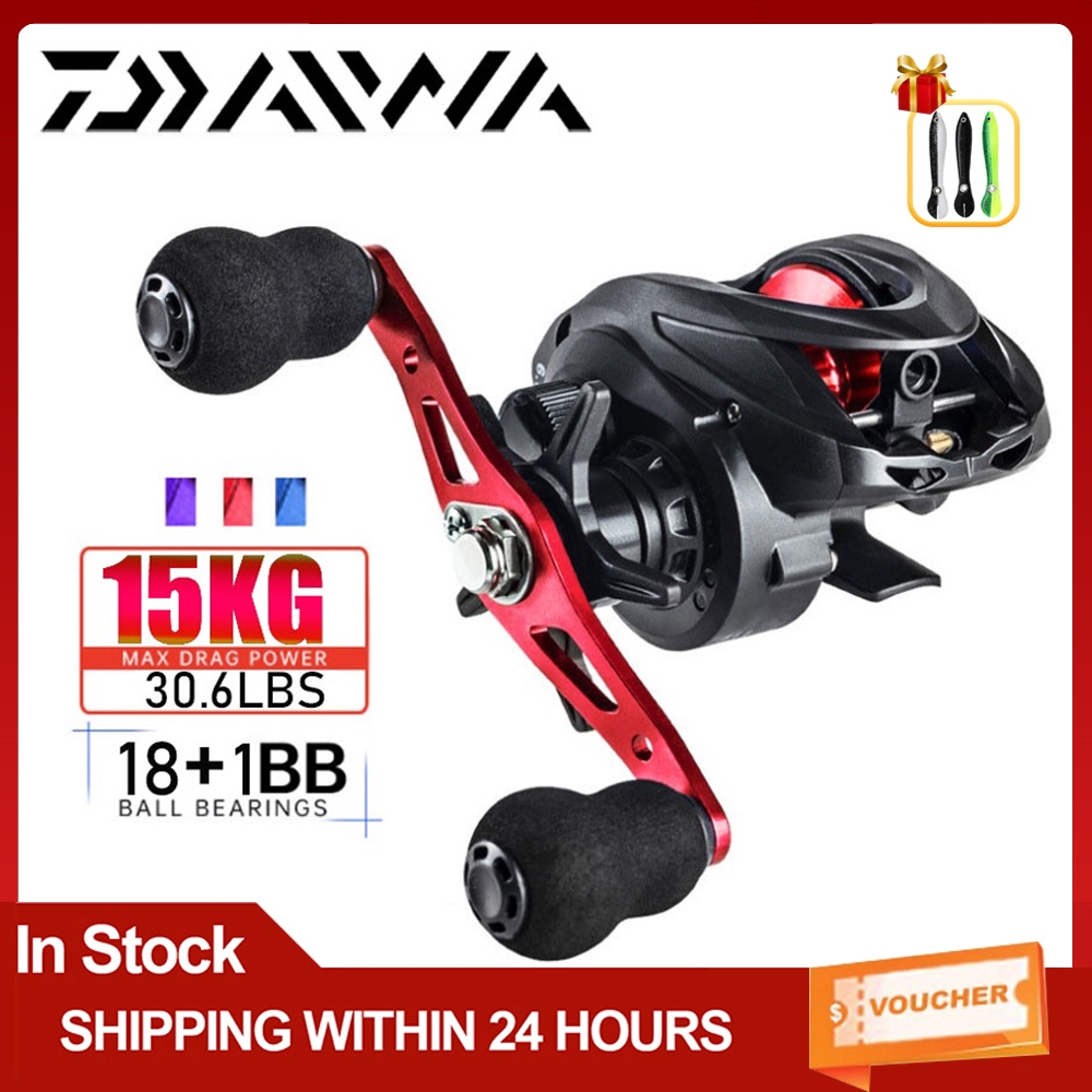 Jual [COD&Ready] Daiwa Reel Pancing New Casting Fishing Reel Max Drag 30kg Fishing Reel Bright ...