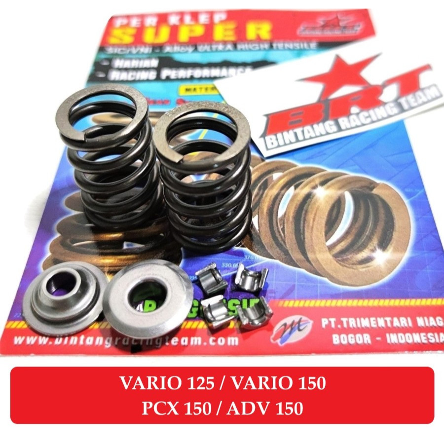 Jual PER KLEP PROGRESIF PROGRESSIVE + RETAINER SET 5MM BRT VARIO 125 VARIO 150 PCX 150 ADV 150 ...