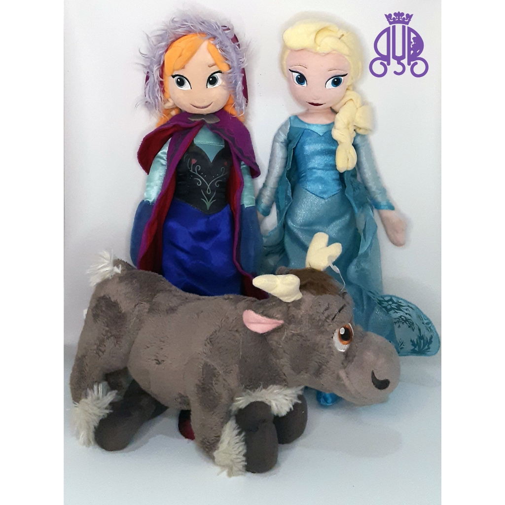 Jual Boneka karakter Frozen | Elsa, Anna, Kristoff, Olaf, Sven, Bruni ...