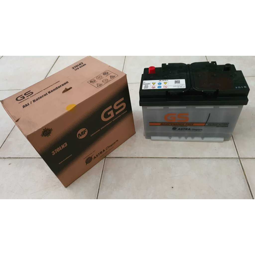 Jual Aki Kering Aki GS ASTRA MF OEM 370LN3 (65 Ampere) | Shopee Indonesia