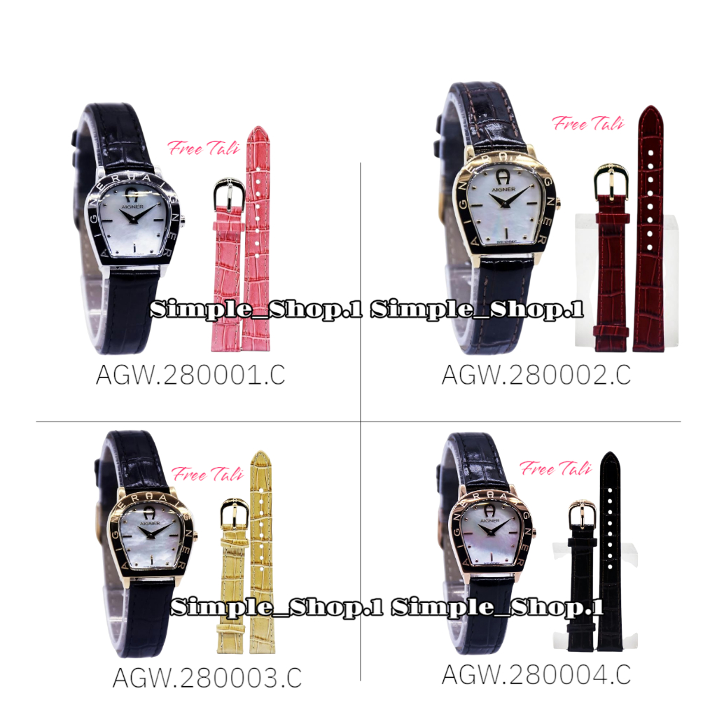 Jual Original 100%!! Free Tali!! Jam Tangan Aigner Aosta II AGW.280002.C / AGW.280004.C / AGW ...