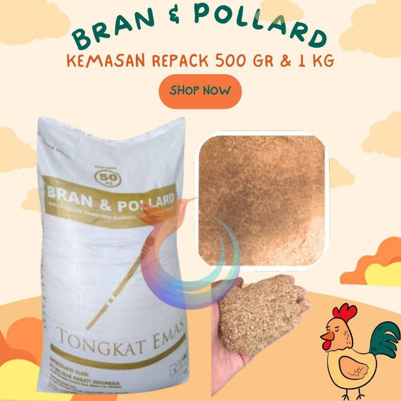 Jual Bran Polar Kemasan 500gr dan 1kg Polar Pakan Sapi Polar Pakan Kambing | Shopee Indonesia