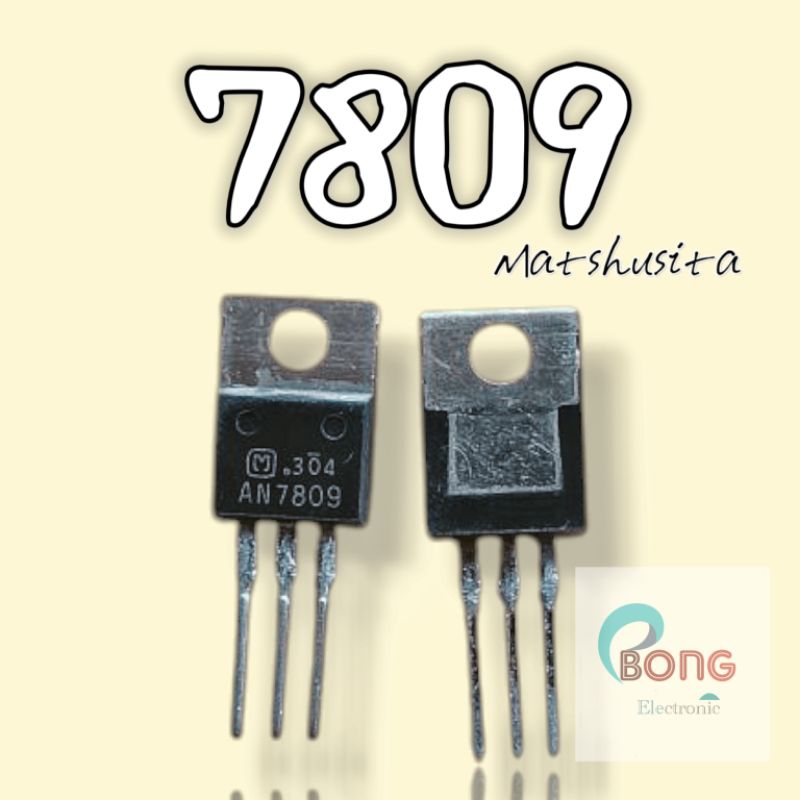 Jual IC AN7809 / 7809 Regulator Matshusita | Shopee Indonesia